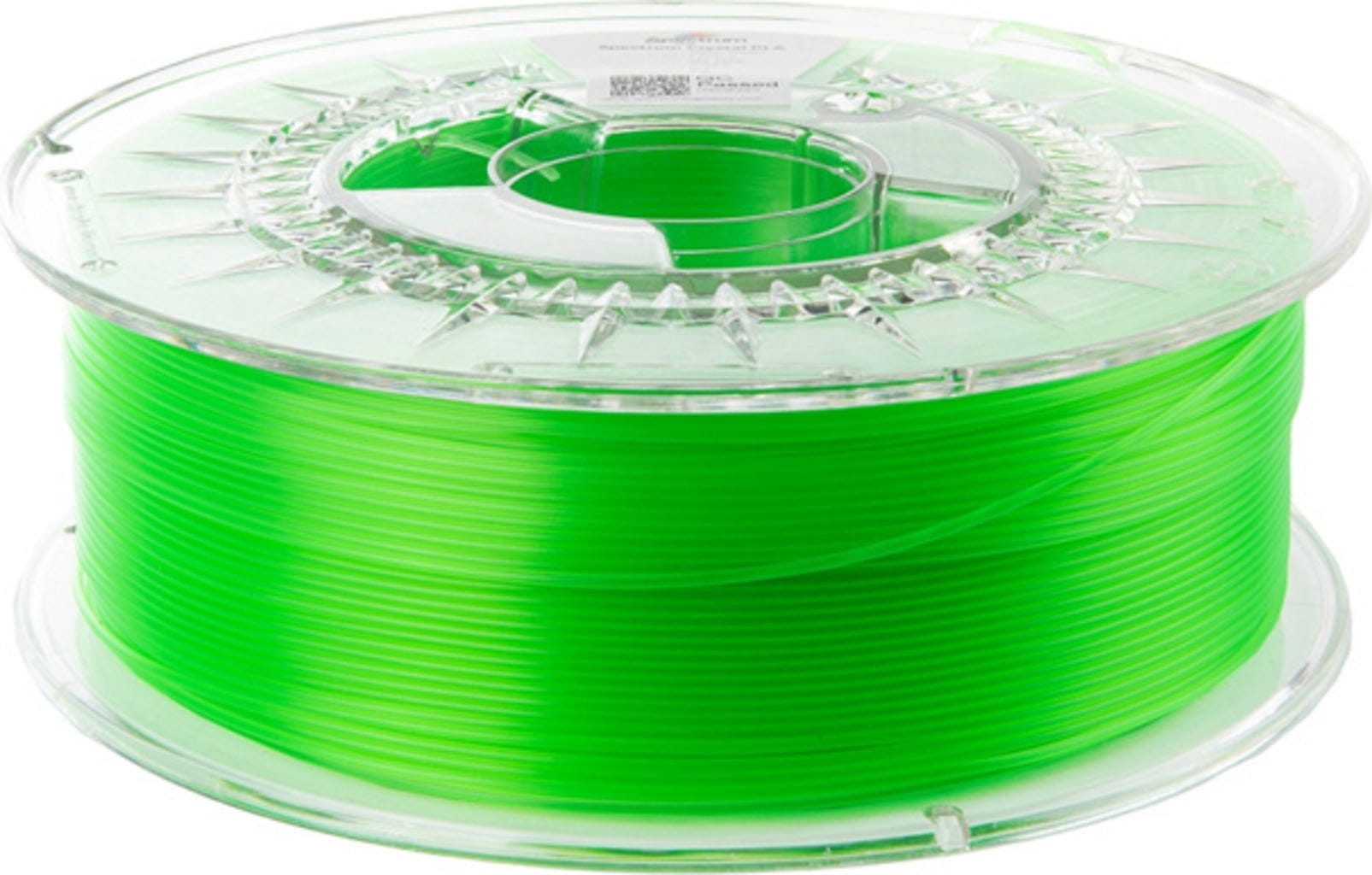 Spectrum PLA Crystal Neon Green - 3DJake Deutschland