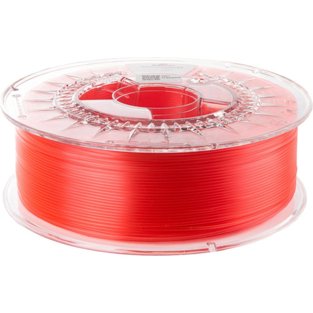 Spectrum PLA Crystal Raspberry Red - 3DJake Polska