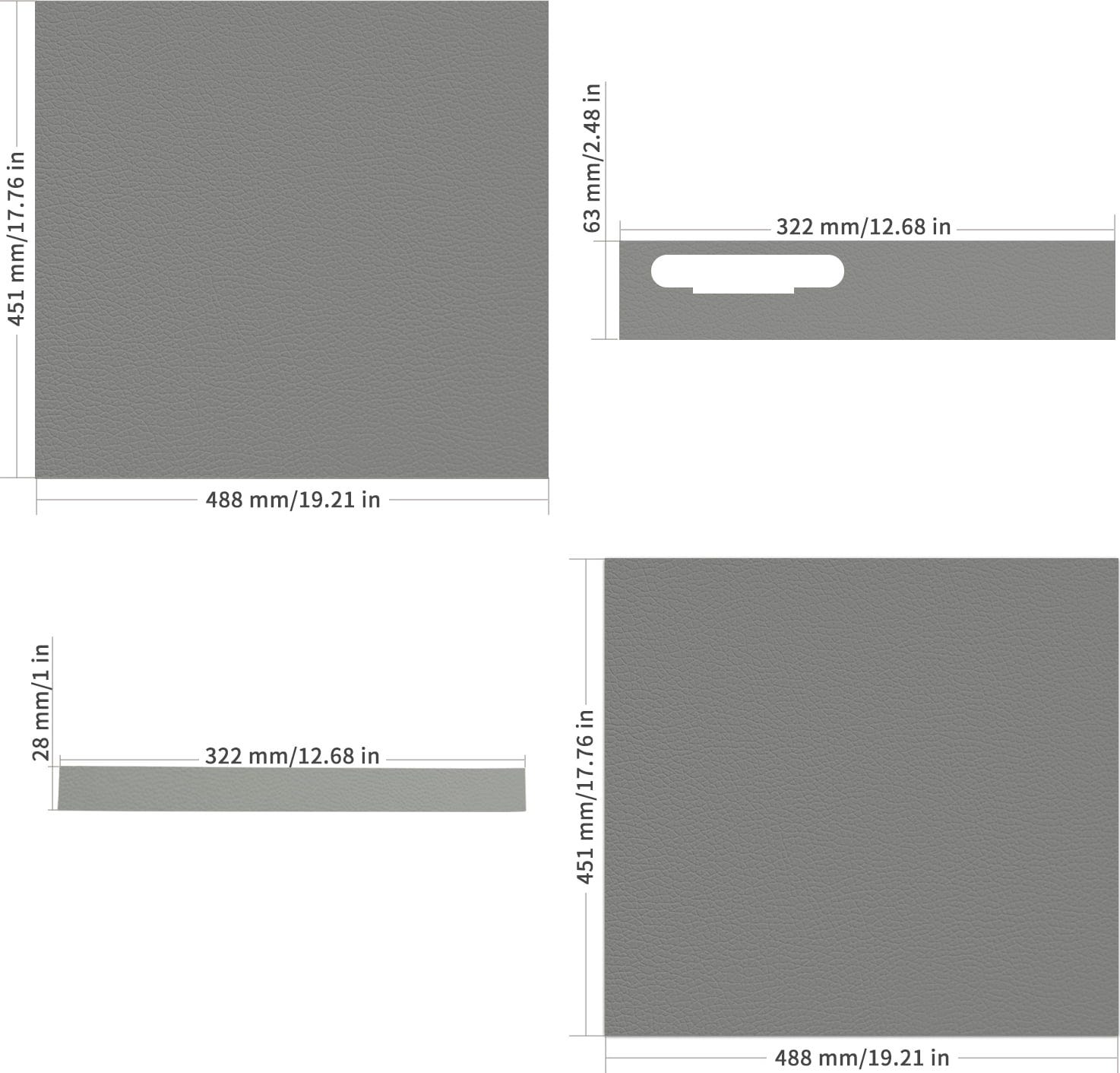 BIQU Panda Fur Faux Leather Protective Wrap for the Bambu Lab X1C ...