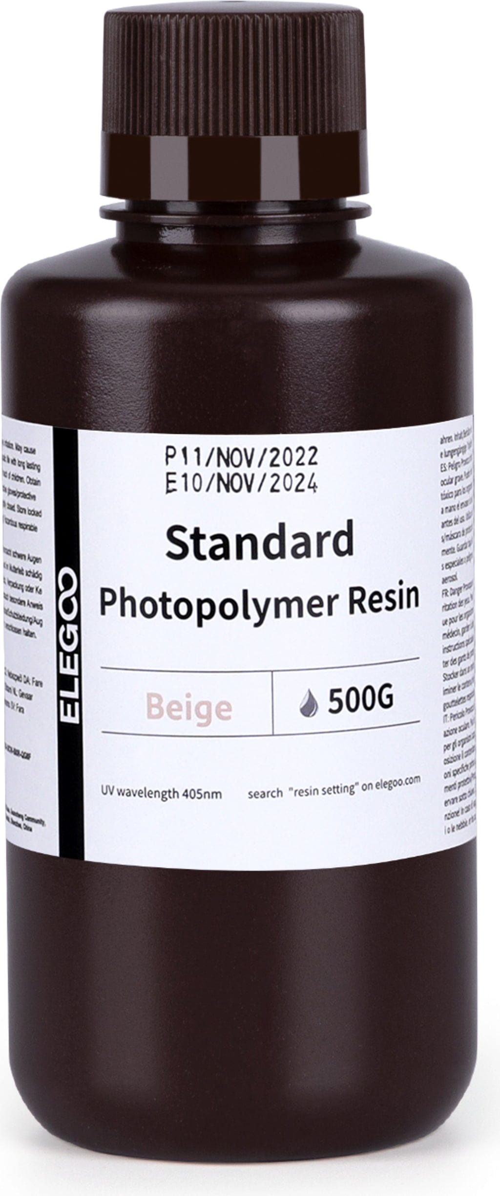 Elegoo Standard Resin Beige - 3DJake Portugal