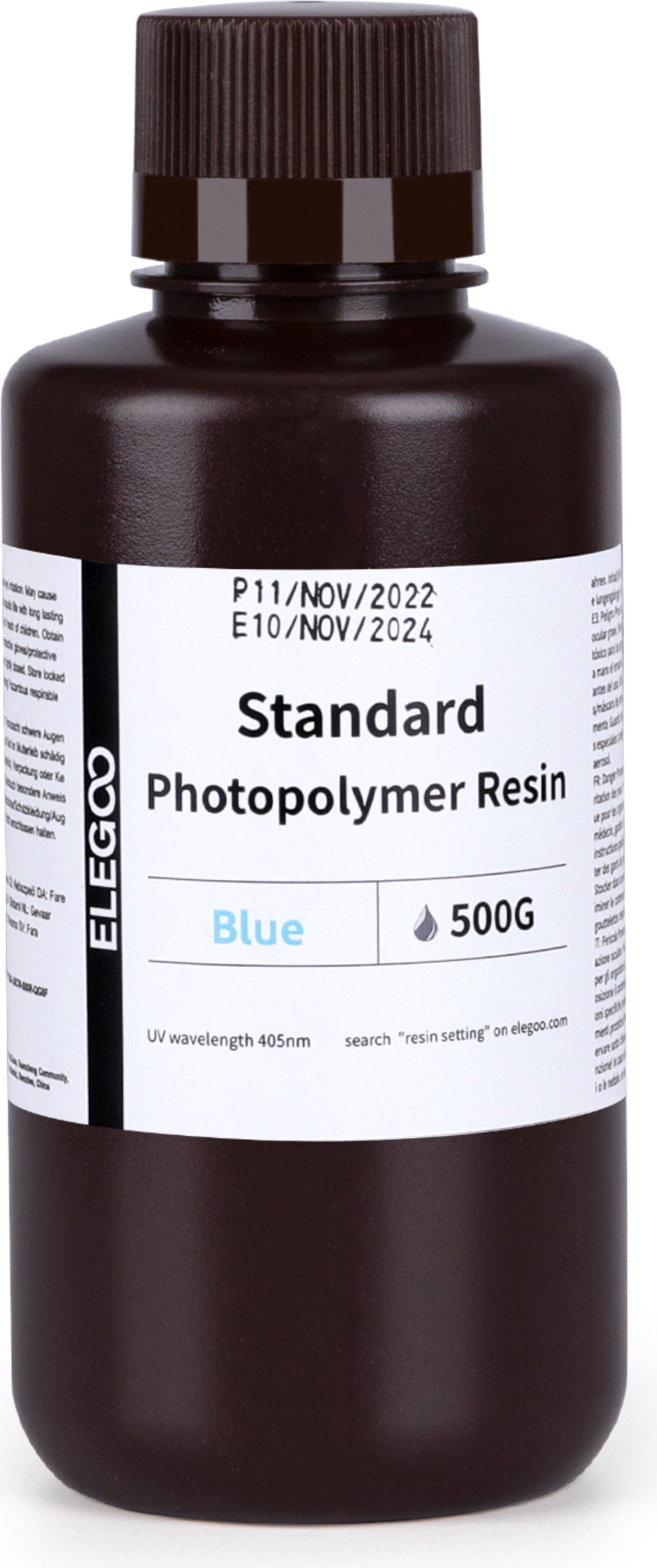 Elegoo Standard Resin - Blue - 3DJake Belgique