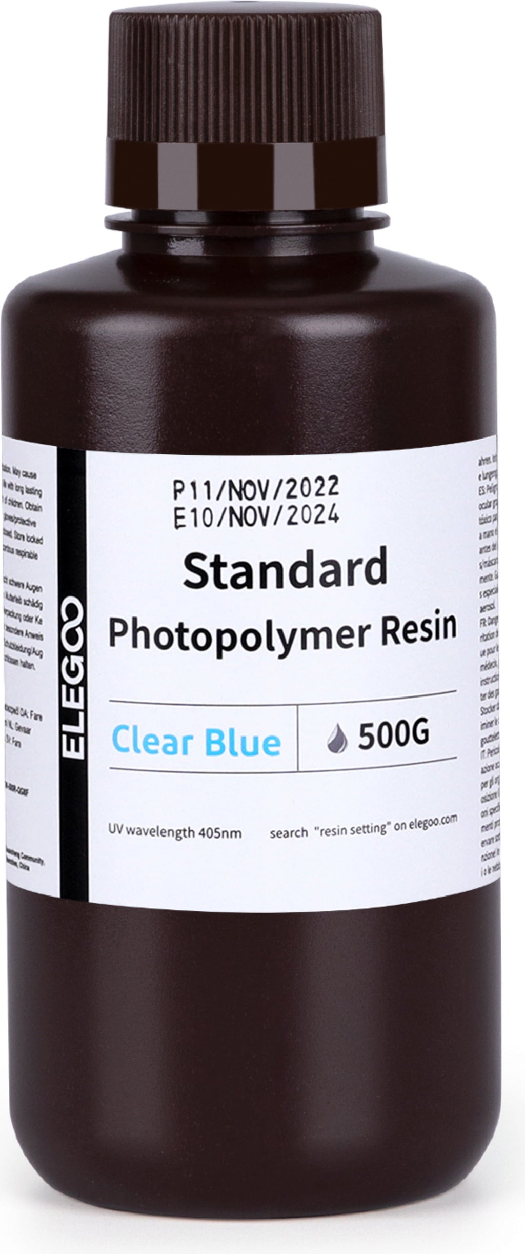 Elegoo Standard Resin Clear Blue - 3DJake International