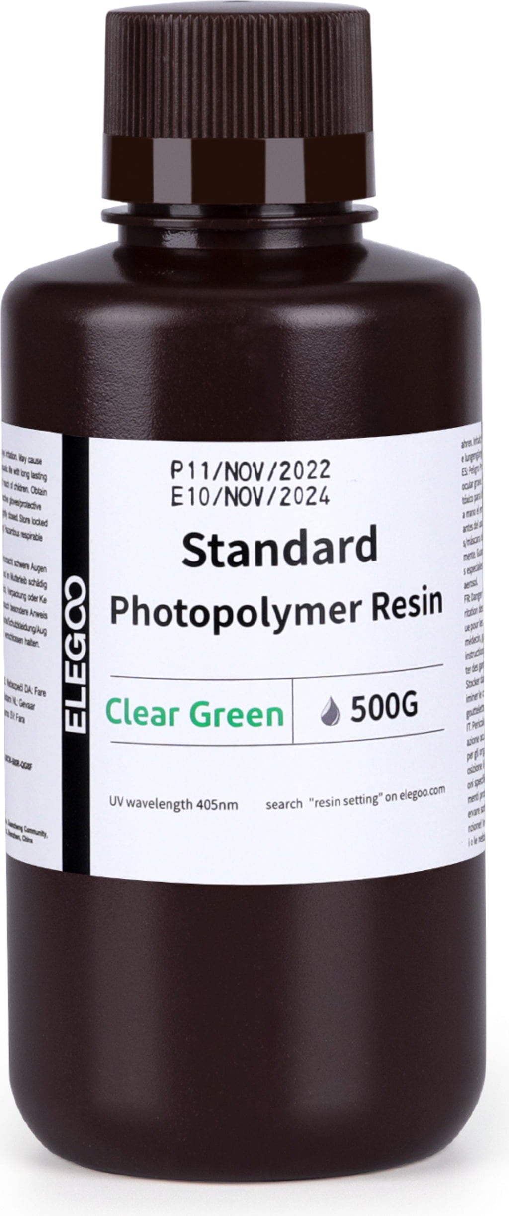 Elegoo Standard Resin Green - 3DJake UK