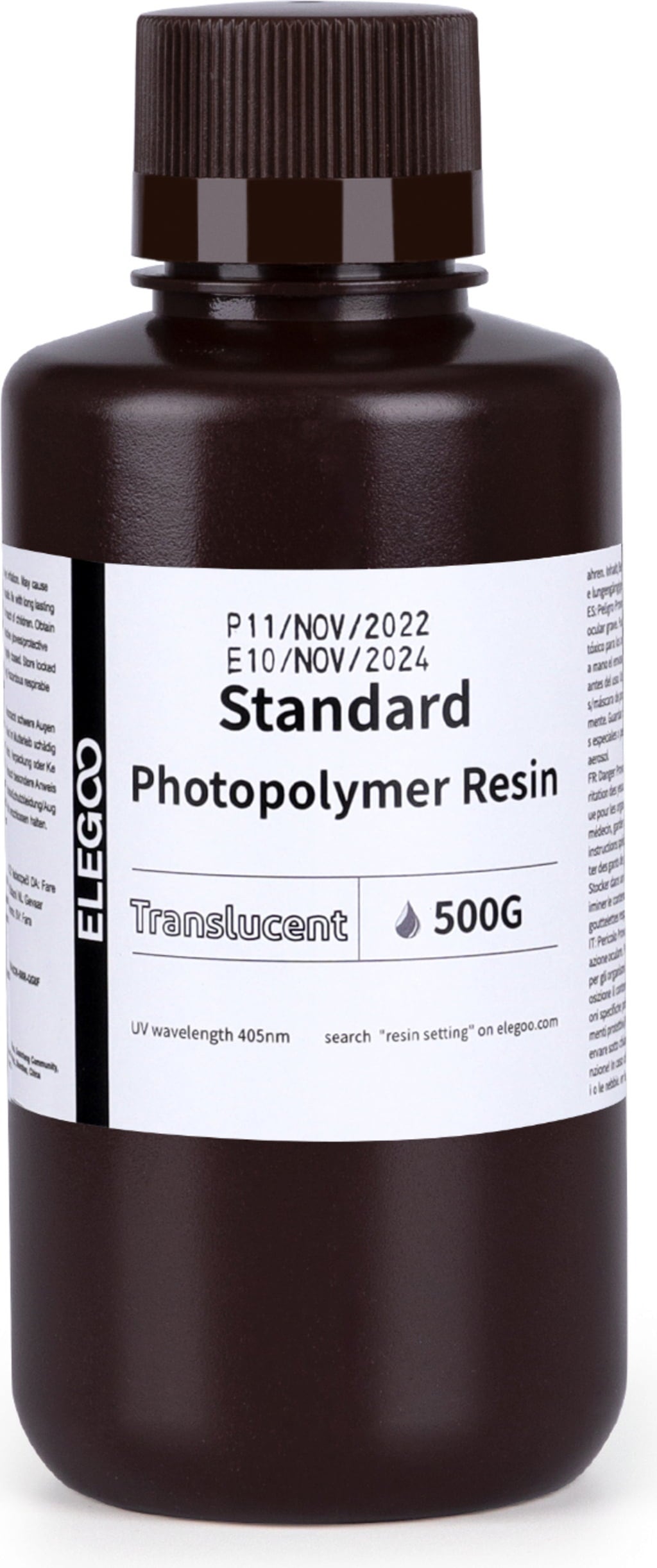 Elegoo Standard Resin Translucent - 3DJake International