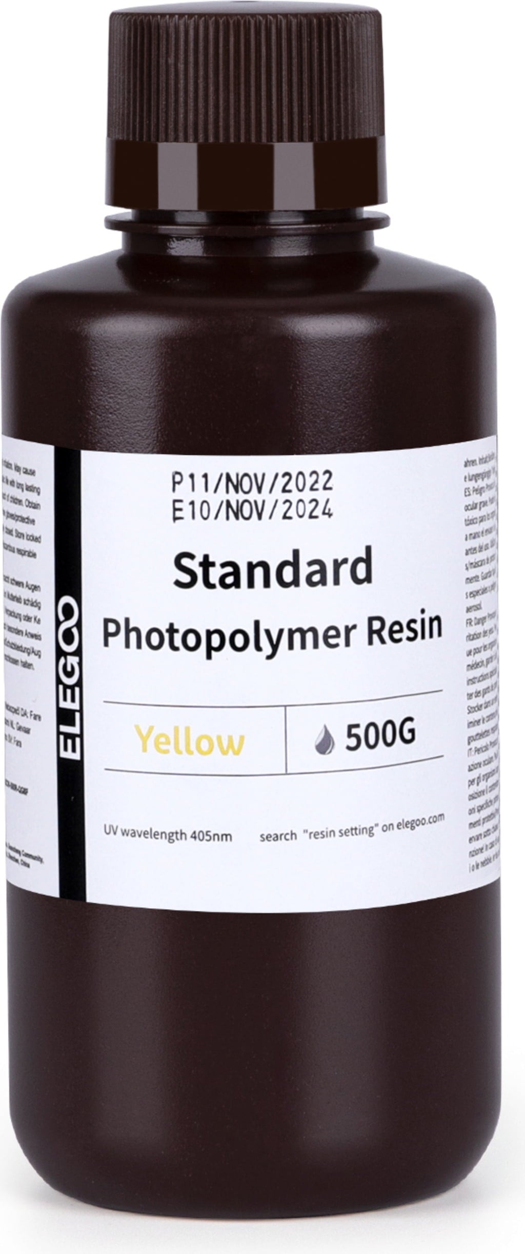 Elegoo Standard Resin - Yellow - 3DJake France