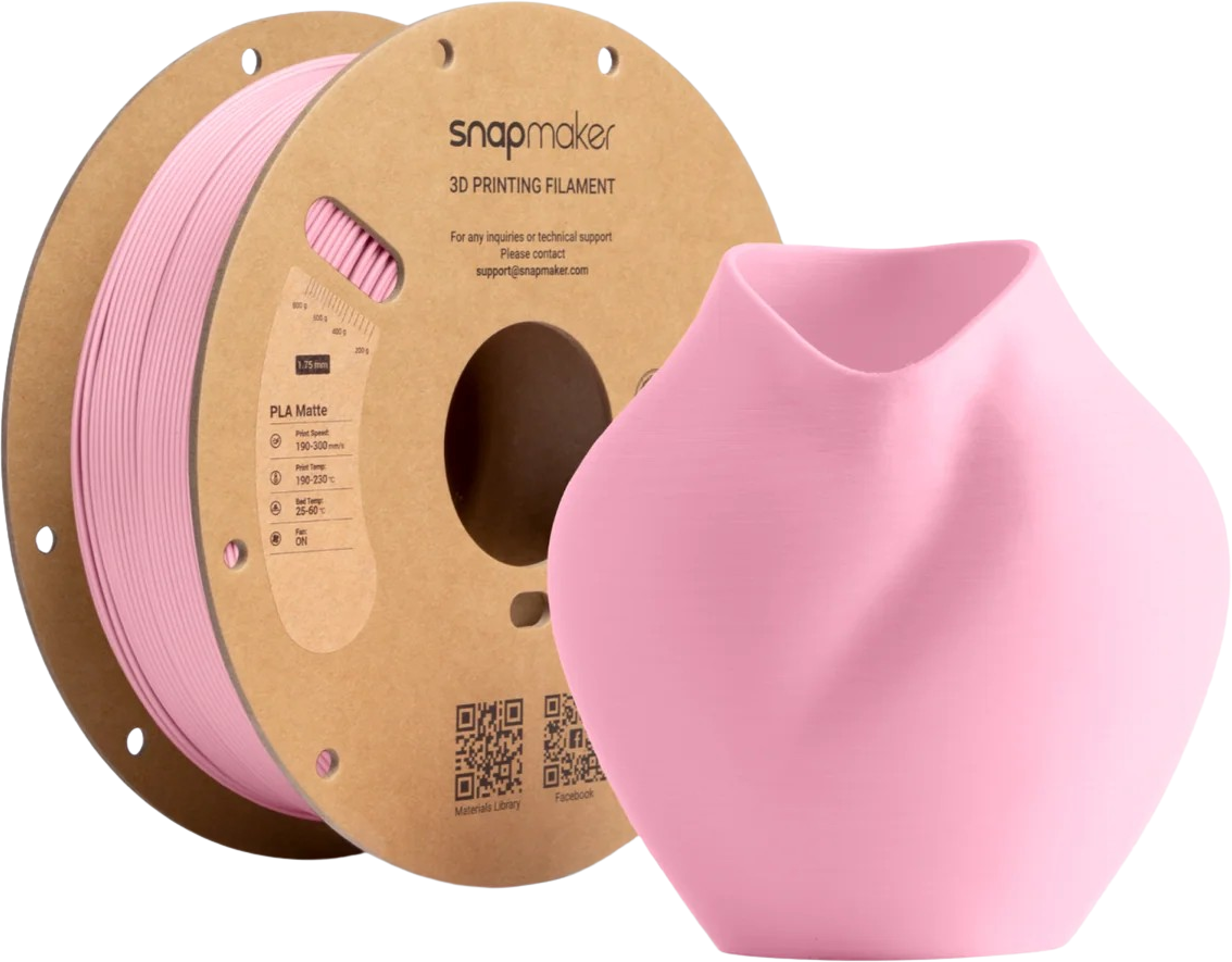 Snapmaker Matte PLA Sakura Pink (RFID) - 3DJake Deutschland