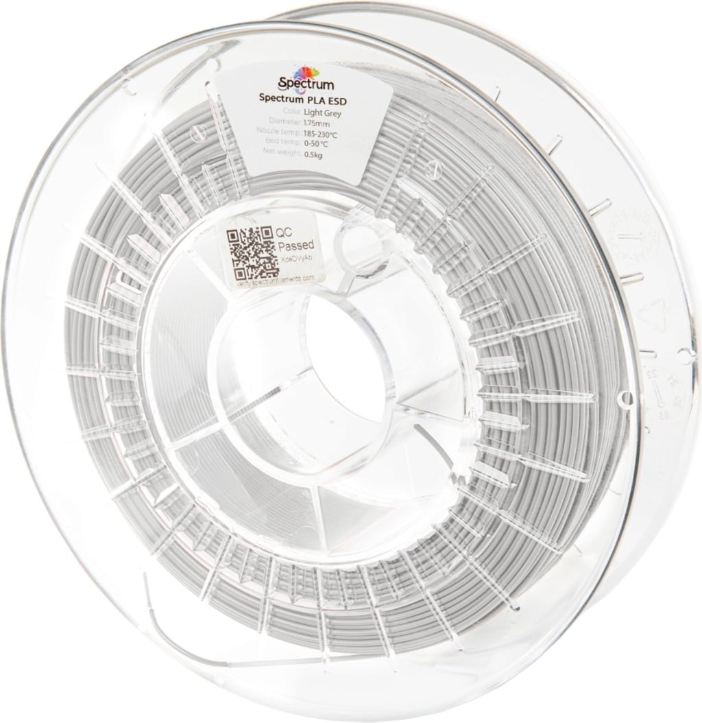 Spectrum PLA ESD Light Grey - 3DJake România